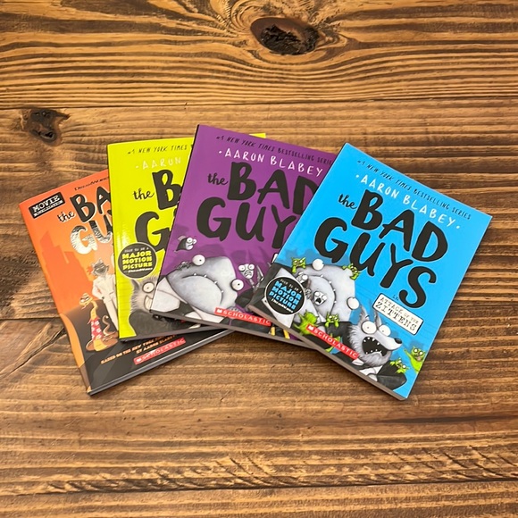 Accessories | Bad Guys Books 24 And The Bad Guys Movie Novelization ...